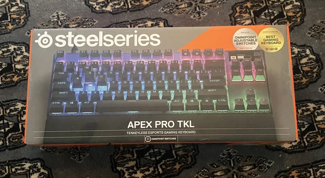 STEELSERIES - APEX Pro 2023 TKL Wired Mechanical OmniPoint Adjustable ... STEELSERIES - APEX Pro 2023 TKL Wired Mechanical OmniPoint Adjustable ...