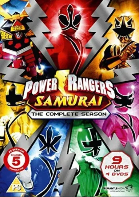 POWER RANGERS SAMURAI - The Complete Collection (4 disc set) [DVD ...
