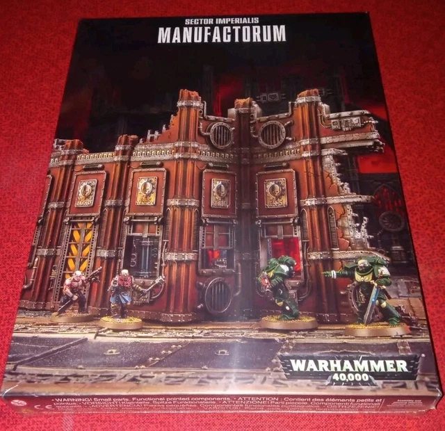 WARHAMMER 40K SECTOR Imperialis Manufactorum Scenery Terrain NIB OOP ...