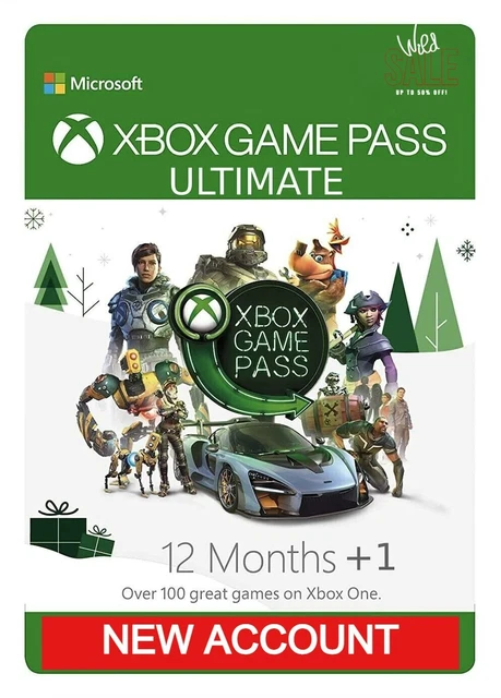 XBOX GAME PASS ULTIMATE 13 Mois GLOBAL (PC+XBOX X/S) EA GOLD PAS DE ...