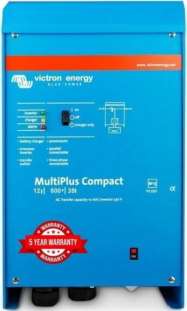 CHARGEUR ONDULEUR VICTRON Energy MultiPlus Compact 12V 800VA ...