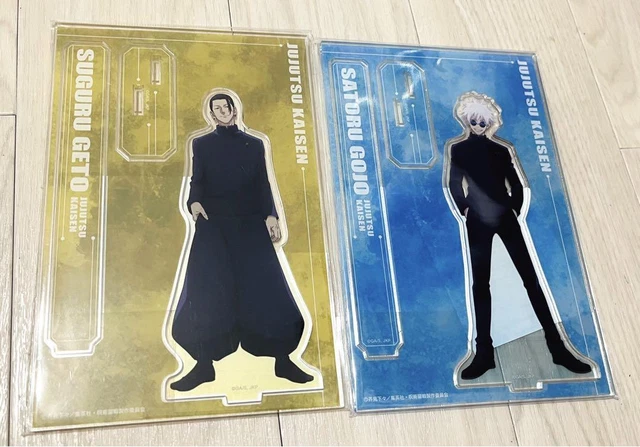 JUJUTSU KAISEN SORCERY Fight Satoru Gojo Suguru Geto Acrylic Stand ...