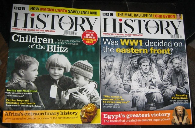 BBC HISTORY MAGAZINE - 2 Copies - 2024/2025 - Both in Great Condition £ ...