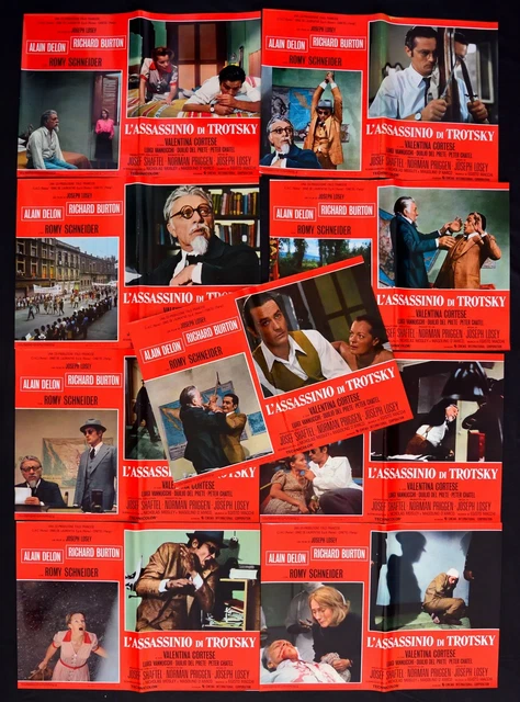 Fotobusta Lmeurtre De Trotsky Romy Schneider Alain Delon F102 Eur 113