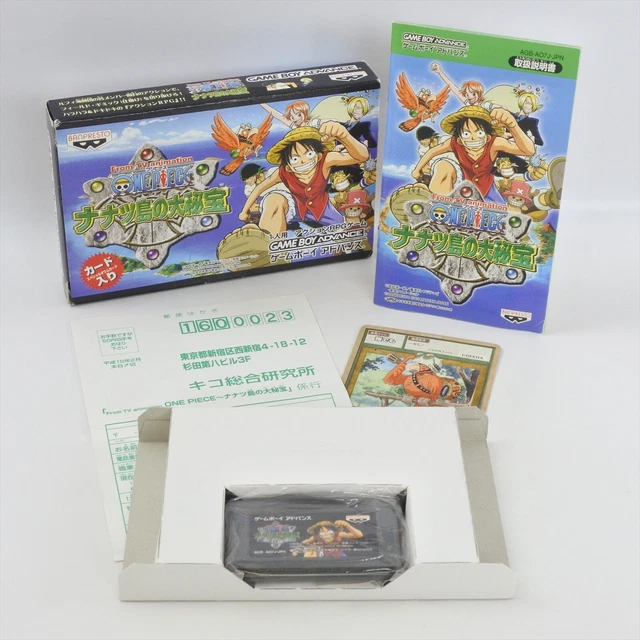 ONE PIECE NANATSUJIMA Gameboy Advance Nintendo 0985 gba £50.35 ...