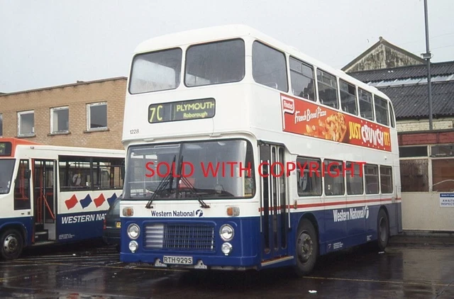 35MM ORIGINAL BUS slide First Western National RTH 929S (Ex South Wales ...