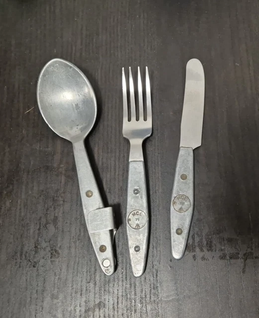 AUSTRALIAN ARMY VIETNAM War Knife Fork Spoon KFS 1971 $76.00 - PicClick AU