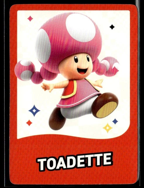 CARTA ESCLUSIVA SUPER Mario Bros Wonder Toadette EUR 5,04 - PicClick IT