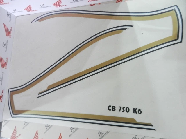 HONDA CB750 FOUR K6 Tank Stripe Kit Decal Set New $73.63 - PicClick CA