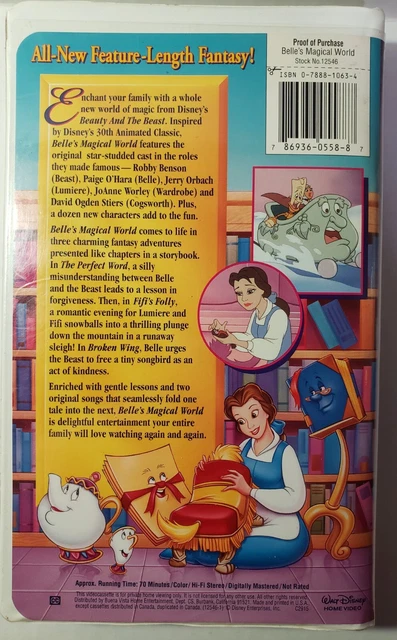 BELLA'S MAGICAL WORLD VHS 1999 (Clamshell) £7.55 - PicClick UK