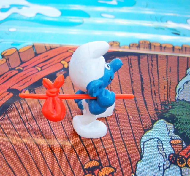 20088 SCHTROUMPF VAGABOND COURT pitufo puffi schtroumpfette smurf bully ...