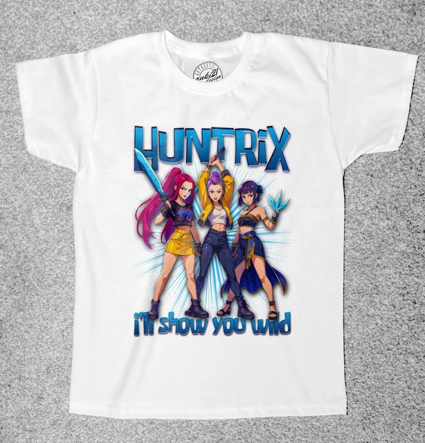 HUNTRIX K-POP DEMON Hunters 005 Anime/Manga kids t shirts/t-shirts £12. ...