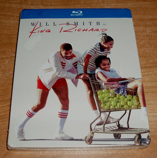LE MÉTHODE WILLIAMS (King Richard) Steelbook Blu-Ray Neuf Sous Film ...