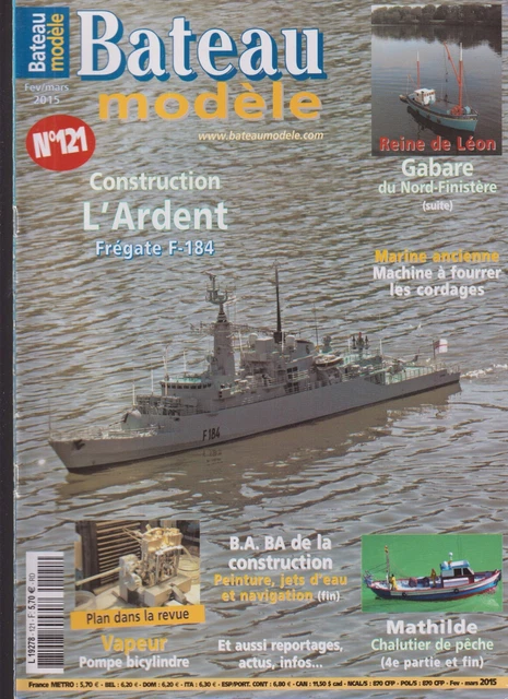 BATEAU MODELE N°121 Plan : Pompe Bicylindre /L Ardent / Reine De Leon ...