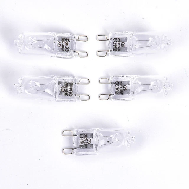 5PC G9 220V LED Bulb 18W 28W 33W 35W Halogen Lamp Super Bright Warm Whi ...