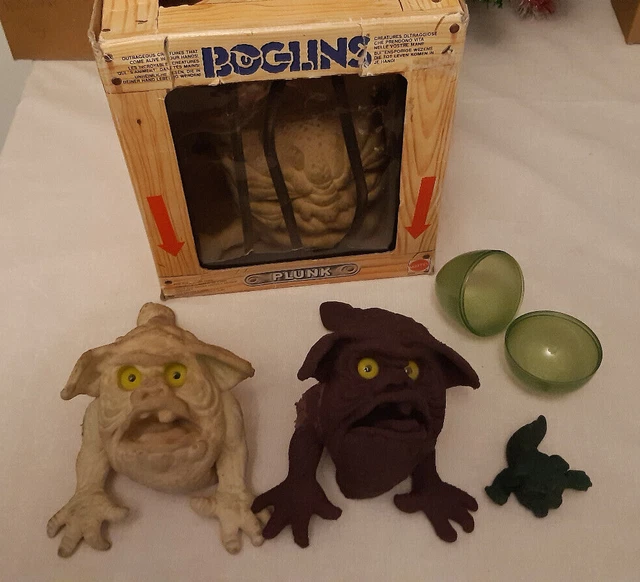 BOGLINS, PLUNK + box, Acrobat Boglin + egg, Squawk / Klang (regular and ...