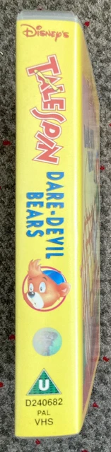 VINTAGE WALT DISNEY VHS - Jungle Book Spin-Off - Talespin - Dare Devil ...