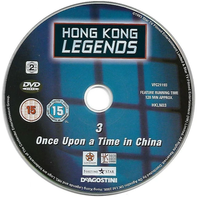 ONCE UPON A Time in China (1991) DVD ONLY Jet Li - Kung Fu/Martial Arts EUR 1,16 - PicClick IT