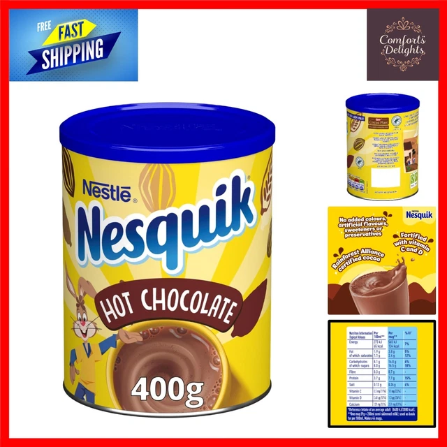 400G HOT CHOCOLATE Drink Mix - Fortified with Vitamins C & D, Gluten ...