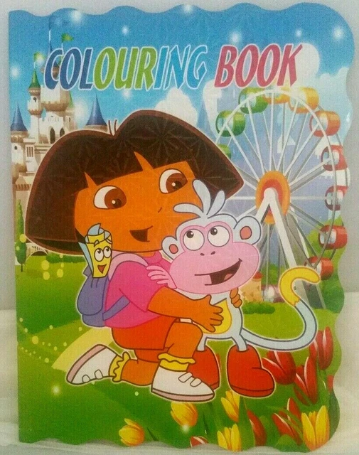 NICKELODEON DORA THE Explorer Dora Loves Colour Book And Stickers EUR 3 ...