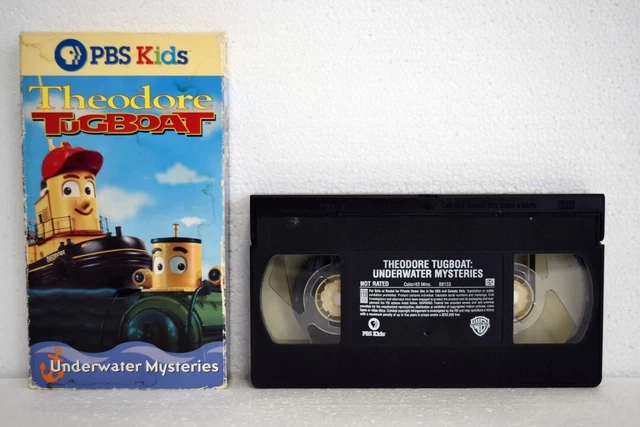 RARE VHS: PBS Kids Theodore Tugboat - Underwater Mysteries - Denny ...