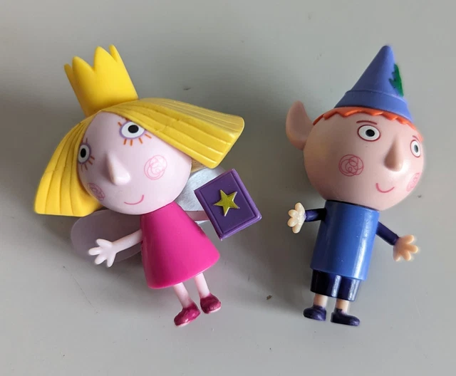 BEN AND HOLLY'S Little Kingdom Toy Figures Ben Elf & Princess Holly £4. ...