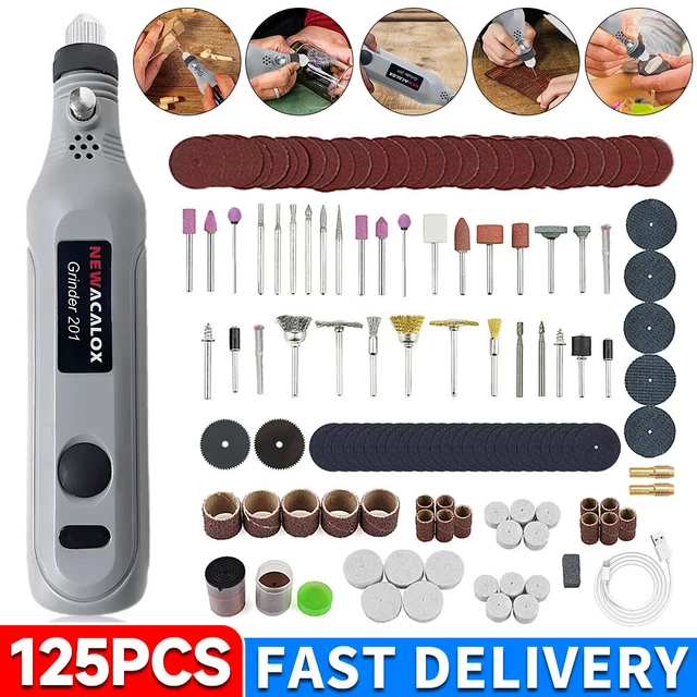 USB CORDLESS ELECTRIC Mini Drill Grinder Polishing Engraving Pen Rotary ...