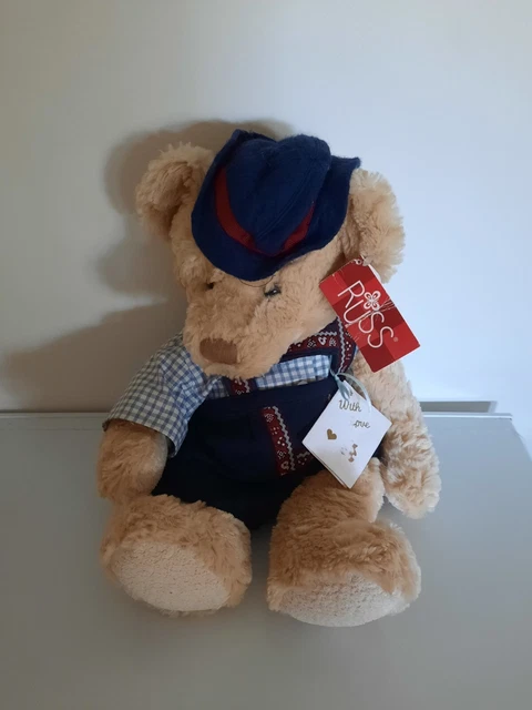 RUSS TEDDY BEAR Collectable - Spencer - Very Good Condition Free ...