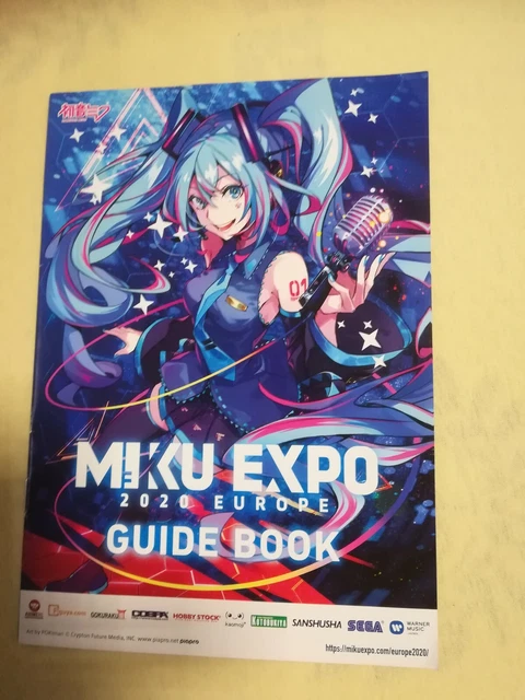 GUIDE HATSUNE MIKU, Miku Expo 2020 Europe EUR 3,50 - PicClick FR