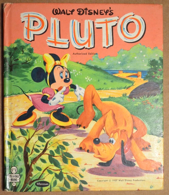 WALT DISNEY'S PLUTO Tell a Tale Whitman Books 1957 £9.96 - PicClick UK