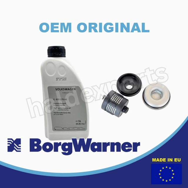 02D598574 FILTER AND G055175A2 oil 2 generationkit for AUDI, VW, SKODA ...