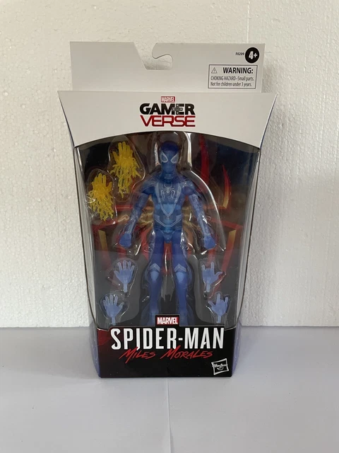 HASBRO MARVEL LEGENDS Spider-Man Gamerverse Miles Morales Action Figure ...