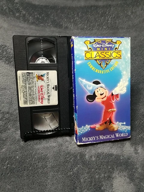 WALT DISNEY MINI Classics Mickeys Magical World VHS 1988 Commemorative ...