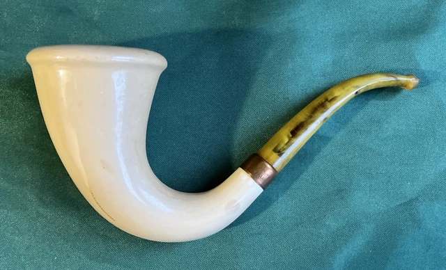 PIPE EN PORCELAINE Zenith Holland - Style Calebasse EUR 30,00 - PicClick FR
