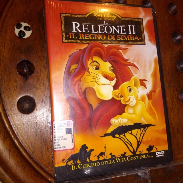 IL RE LEONE II 2 Il Regno di Simba Ologramma Tondo Dvd Nuovo EUR 80,00 ...