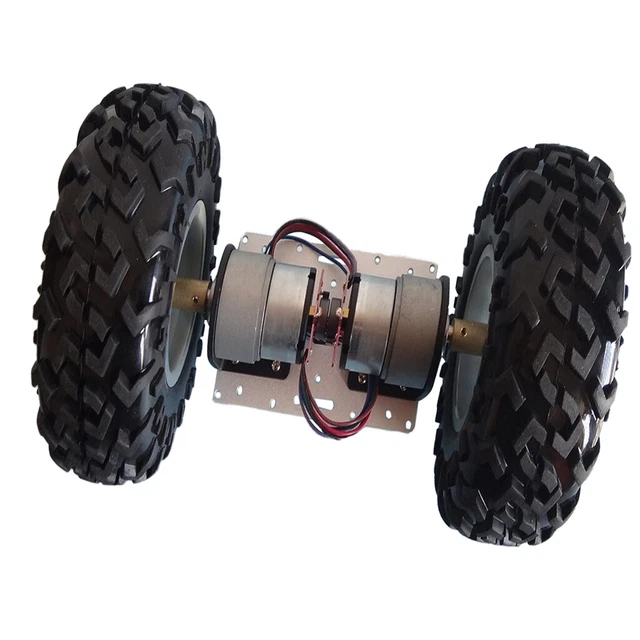 2 WHEEL ROBOT Smart Car Chassis Kits Car Model with Motor for £63.04 ...