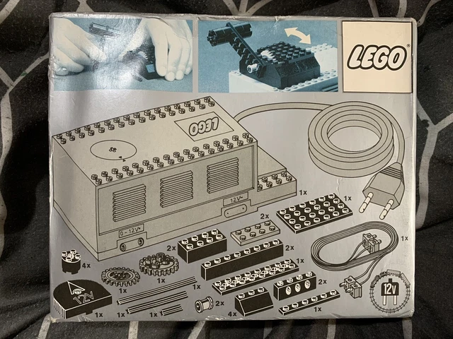 RARE VINTAGE LEGO 7864 12V transformer railway motor 880 Boxed Sealed ...