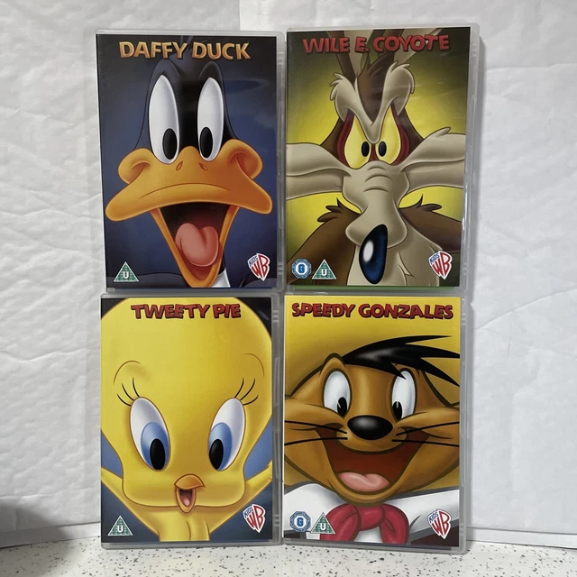 WB KIDS DVD Bundle Of 4 Tweety Pie, Speedy Gonzales, Daffy Duck, Wile E ...