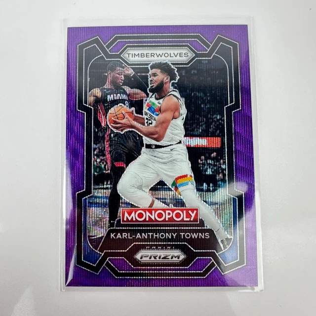 2023-24 PANINI PRIZM Pallacanestro Monopoli Viola Onda Karl Anthony ...