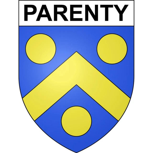 PARENTY 62 VILLE sticker blason écusson autocollant adhésif EUR 6,99 - PicClick FR