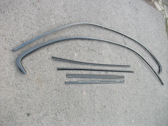 BMW E46 COUPE Shadowline Hochglanz schwarz Zierleisten Dachleiste ...