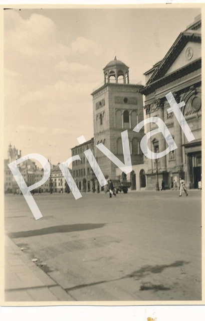 FOTO WK2 WARSCHAU Straßenszene Turm Krakauer Straße Polen M1.29 EUR 37 ...