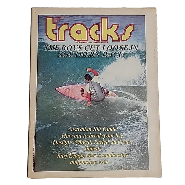 TRACKS - VINTAGE Australian Surfing Newspaper Magazine June 1984 $42.49 ...