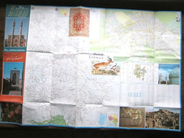TOURIST MAP: 1950S/60S Provinces Map Guide £5.38 - PicClick UK
