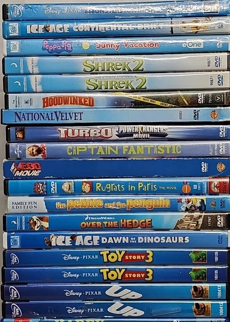 WHOLESALE LOT 100+ DVDs Kids & Family Children's Baby Pixar Disney Elmo $54.58 - PicClick CA
