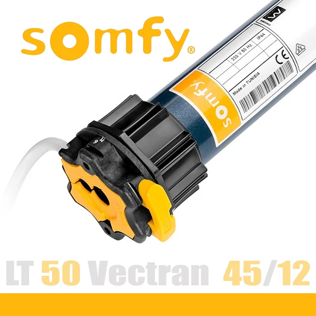 SOMFY ROHRMOTOR HIPRO LT50 Vectran 45/12 Rollladenmotor Rolladenantrieb ...