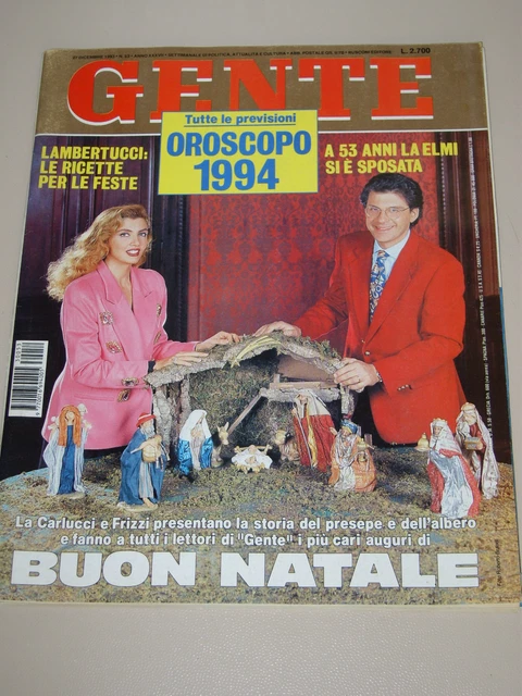 GENTE=1993/53=MINA=BARBIE=ANTHONY QUINN=VALERIA VALERI=PAMELA Prati ...