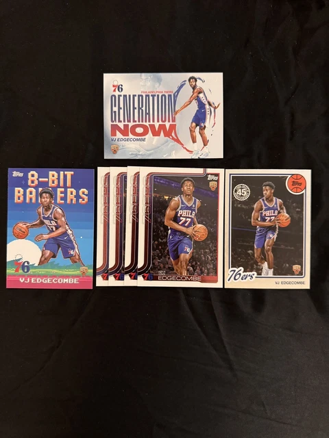 2025-26 TOPPS BASKETBALL Rookie Cards Kon Knueppel, VJ Edgecomb, and ...
