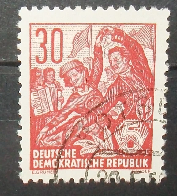 N°23H STAMP GERMAN DEMOCRATIC REPUBLIC DDR CANCELED aus EUR 0,07 ...