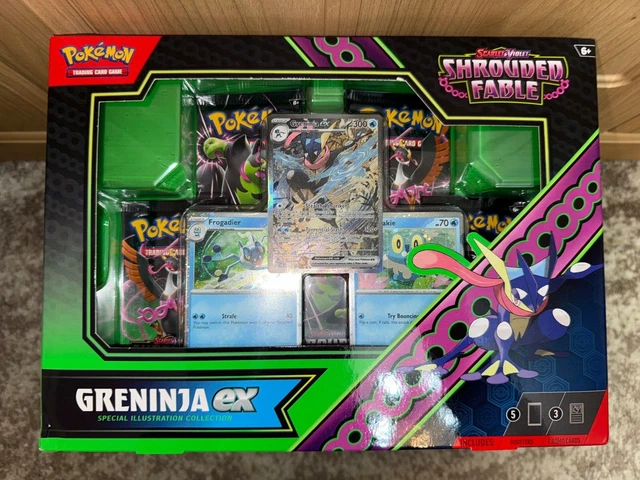 X7 POKÉMON TCG: Shrouded Fable Greninja ex Special Illustration ...